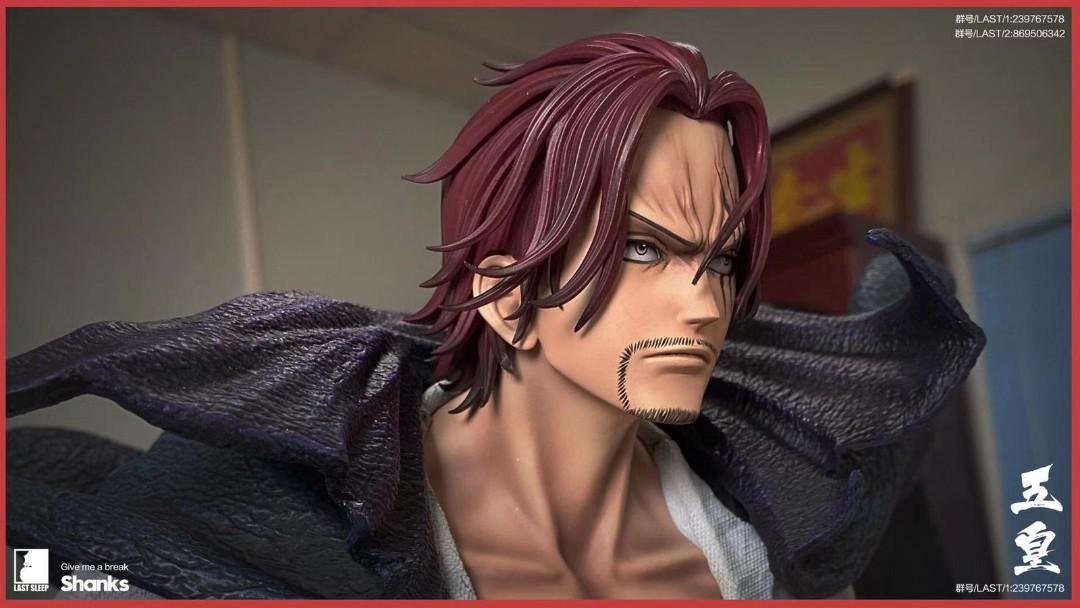 [PO] LAST SLEEP One Piece Statue Red Hair Shanks, Hobbies & Toys, Toys ...