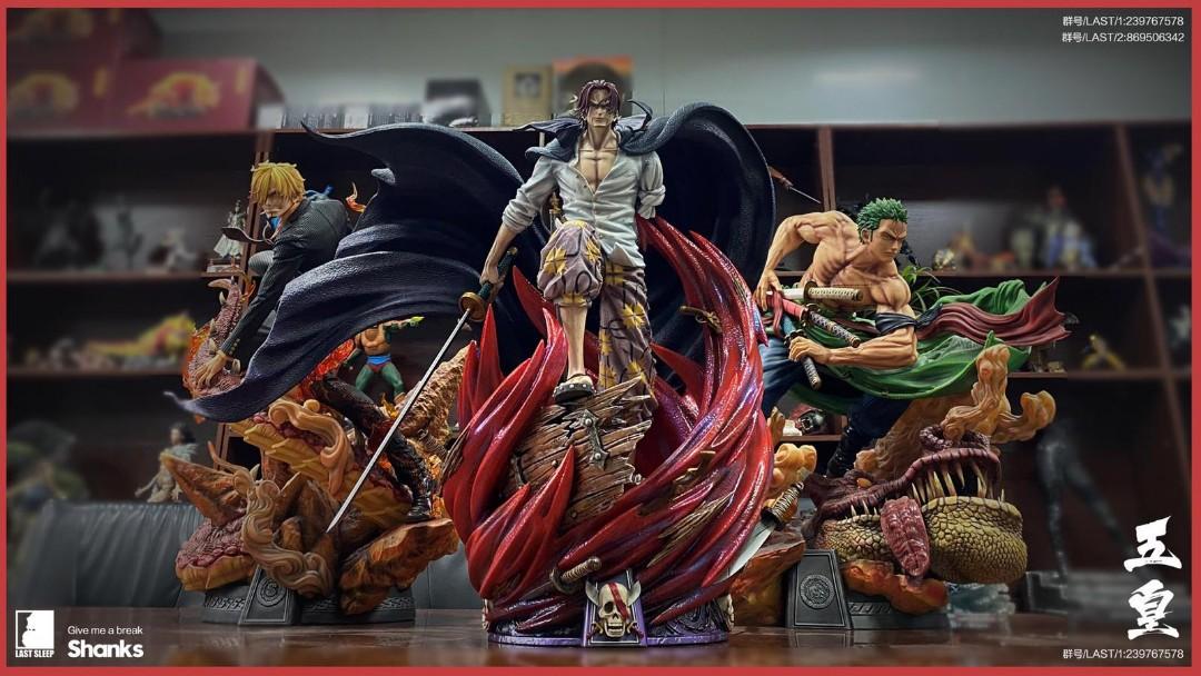 [PO] LAST SLEEP One Piece Statue Red Hair Shanks, Hobbies & Toys, Toys ...