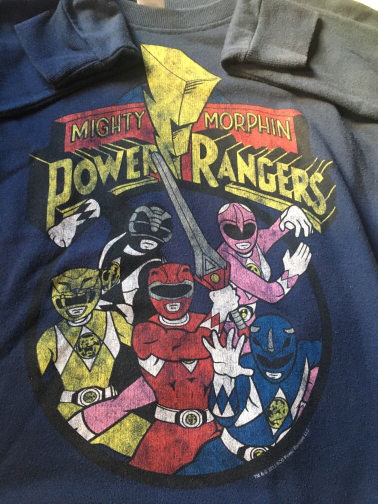 Power Rangers Sweater, Women's Fashion, Coats, Jackets and Outerwear on ...
