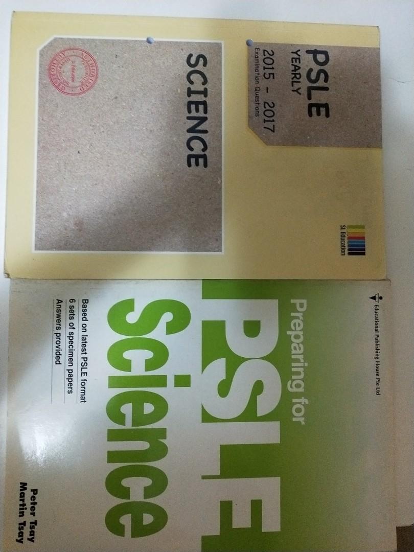 PSLE Buy 4 new free 2 old PSLE science specimen test papers., Hobbies ...