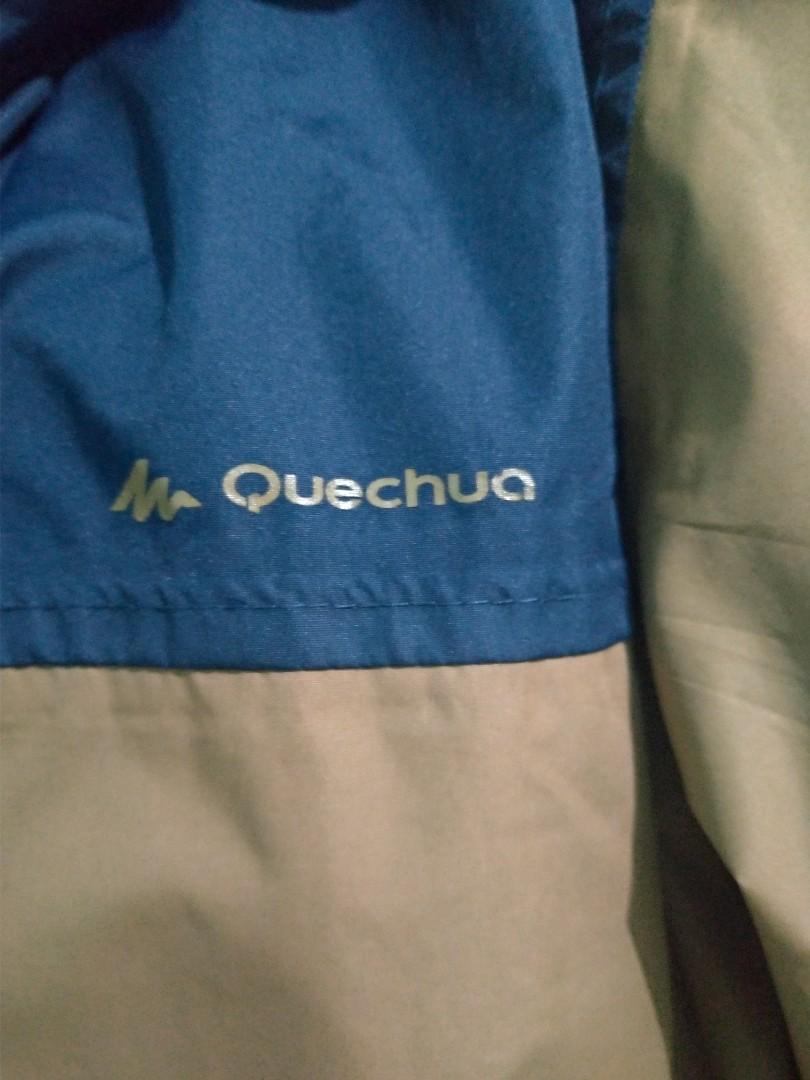 Quechua Men Hiking Waterproof Rain Jacket, Men's Fashion, Activewear on ...