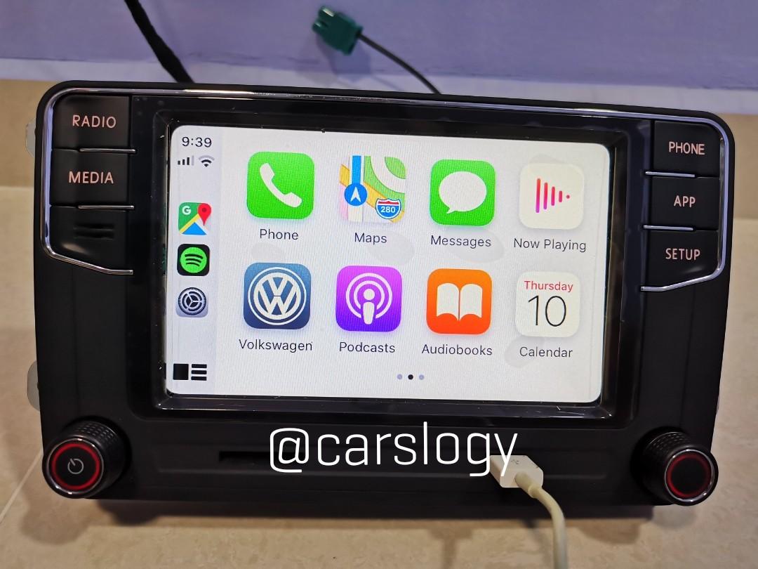 RCD330 RCD340 Volkswagen HeadUnit Carplay Android Auto 6.5 Inches With ...