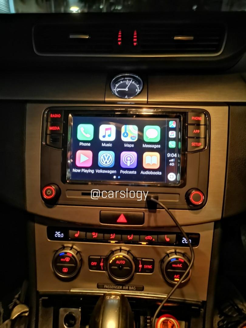 RCD330 RCD340 Volkswagen HeadUnit Carplay Android Auto 6.5 Inches With ...