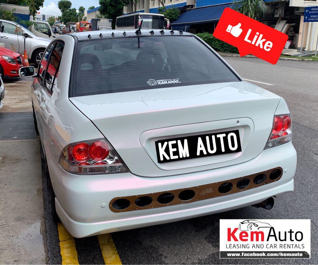 Reliable Sporty MITSUBISHI LANCER GLX CS3 1.6L manual with CF Bonnet ...