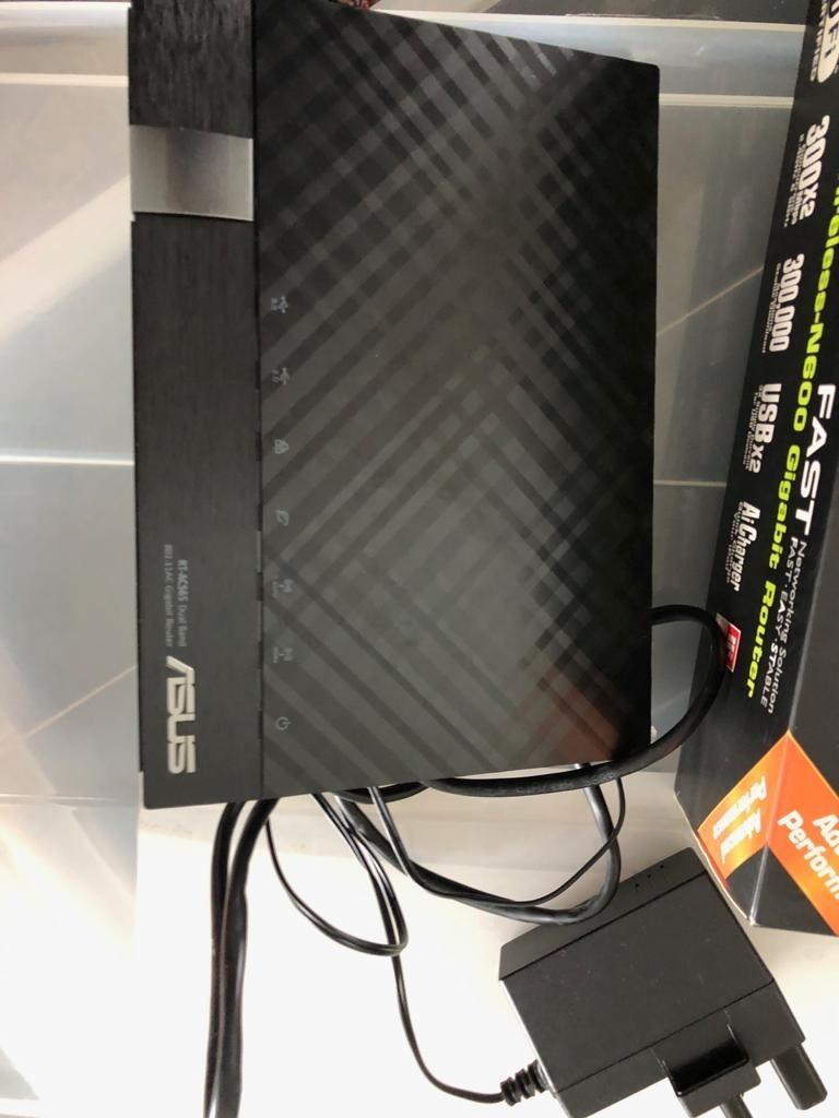 Dual-band wireless N600 NT-N56U Gigabit Router, Computers & Tech, Parts ...