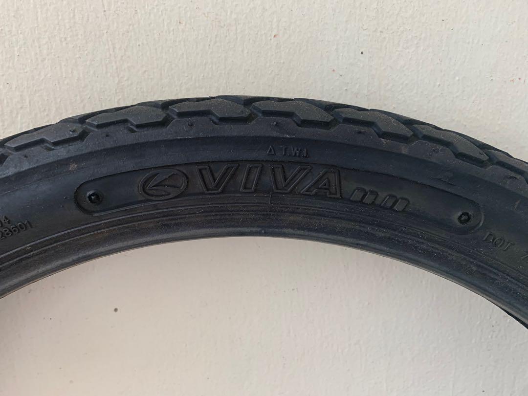 RXZ Viva Tyre, Motorcycles, Motorcycle Accessories on Carousell