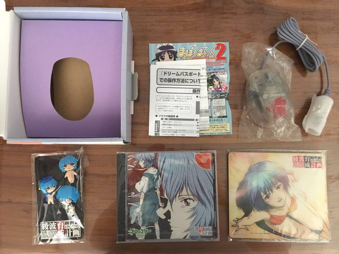 SEGA Dreamcast Mouse Set (Neon Genesis Evangelion Ayanami Project ...