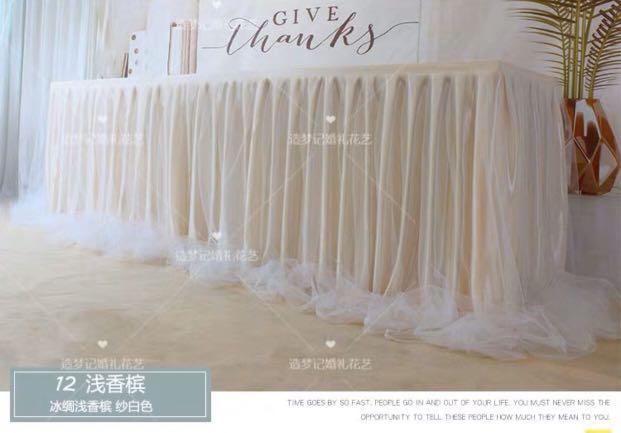 Table cloth display, Furniture & Home Living, Kitchenware & Tableware ...