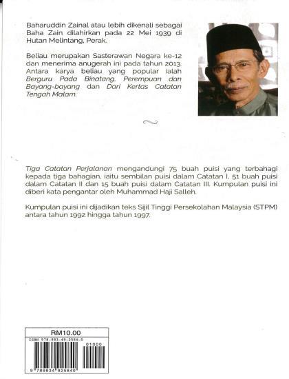 Tiga Catatan Perjalanan (Edisi Malaysia Membaca), Hobbies & Toys, Books & Magazines, Comics ...