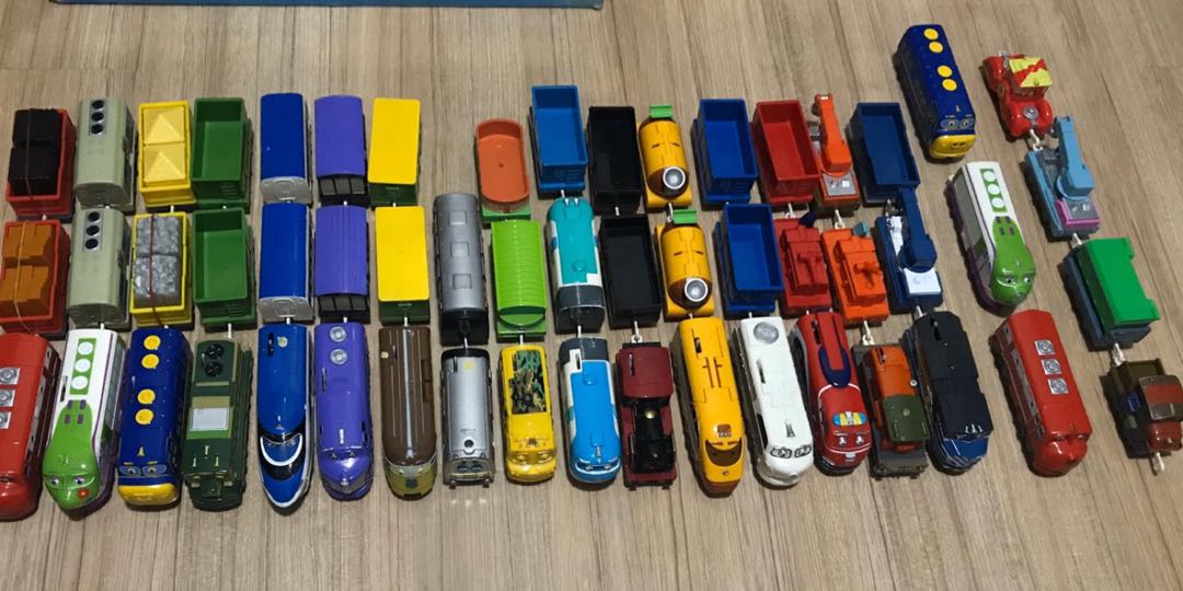 Tomy toy trains - Chuggington collections, compatible with plarail ...