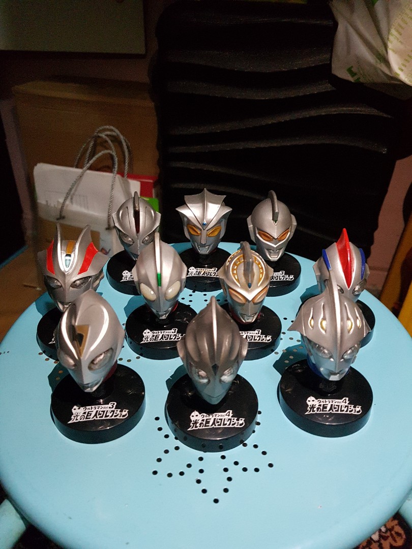 Ultraman head display, Hobbies & Toys, Toys & Games on Carousell