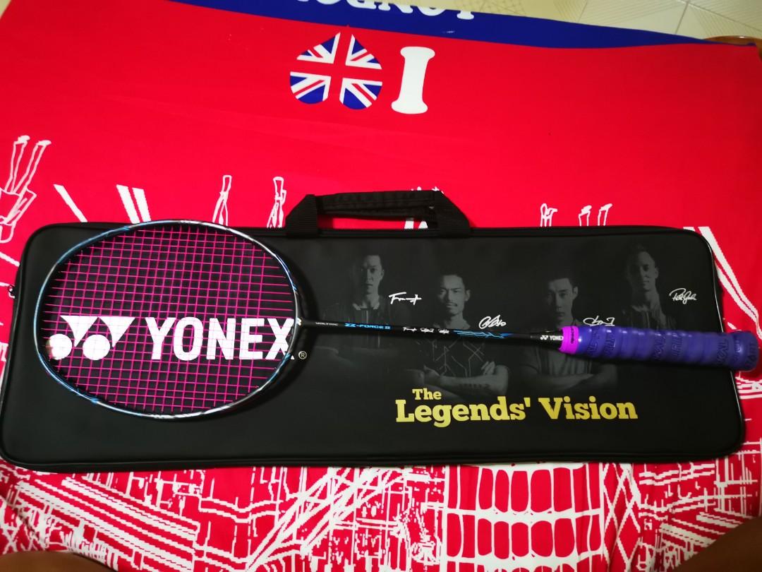 Yonex The Legends' Vision Lin Dan signature racket Voltric Z force 2, Sports Equipment, Sports ...