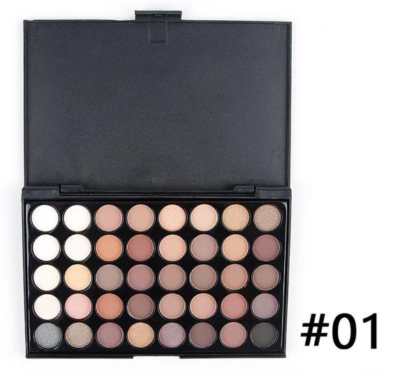 40-Colors Eyeshadow Palette Set Box Eyeshadow Multi colorful Cosmetics ...
