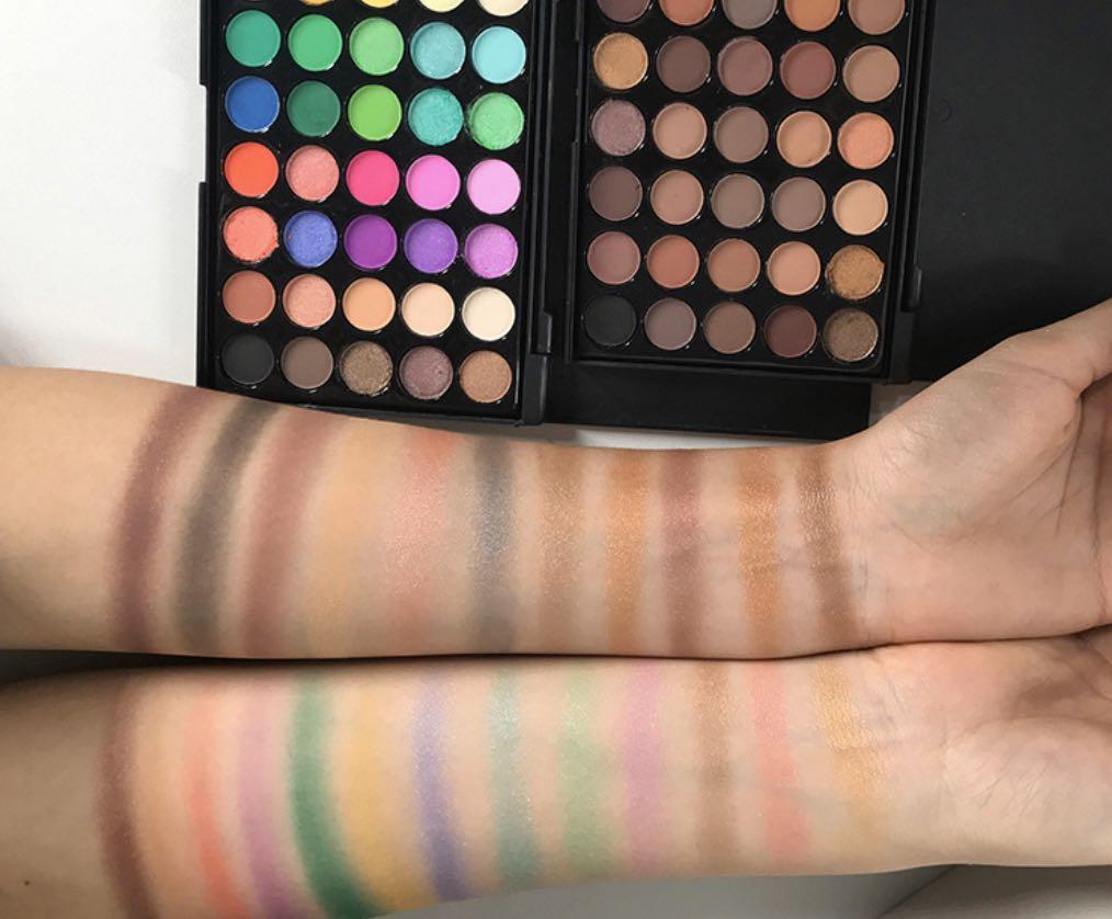 40-Colors Eyeshadow Palette Set Box Eyeshadow Multi colorful Cosmetics ...