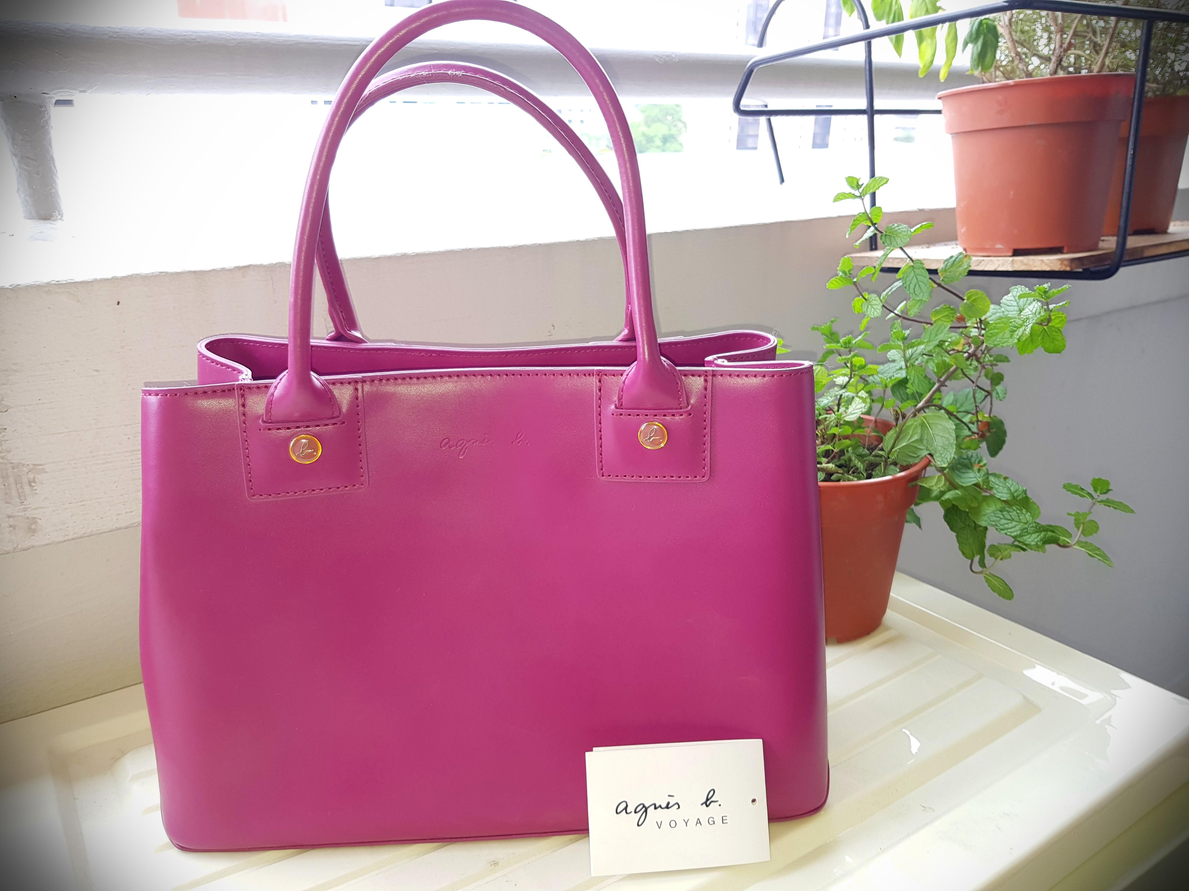 Agnes B Handbag, Women's Fashion, Bags & Wallets, Tote Bags on Carousell