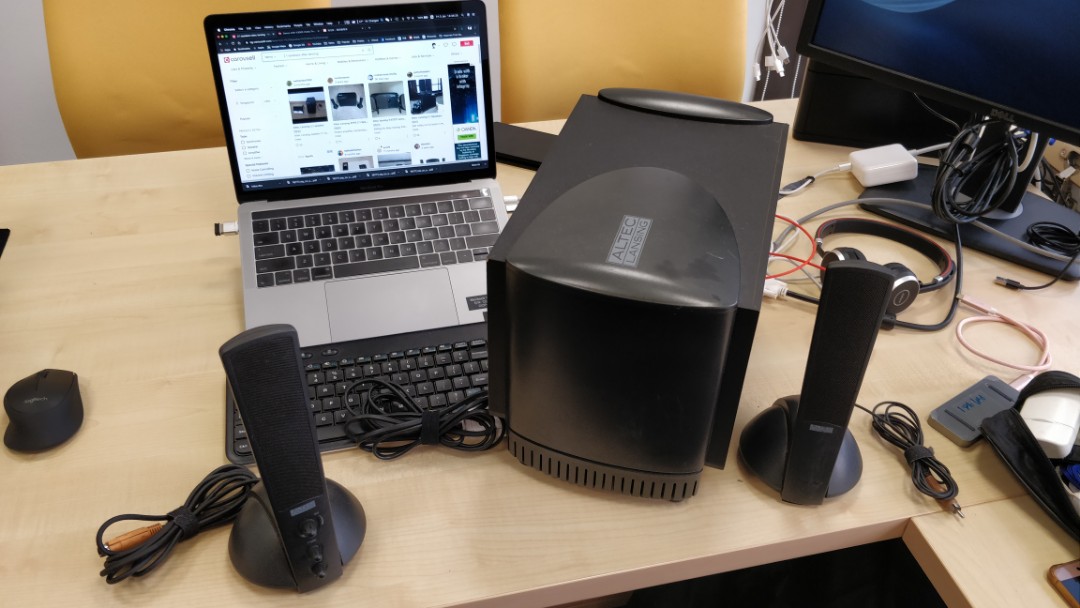 ALTEC LANSING ATP3 2.1 Speaker with subwoofer, Audio, Soundbars ...