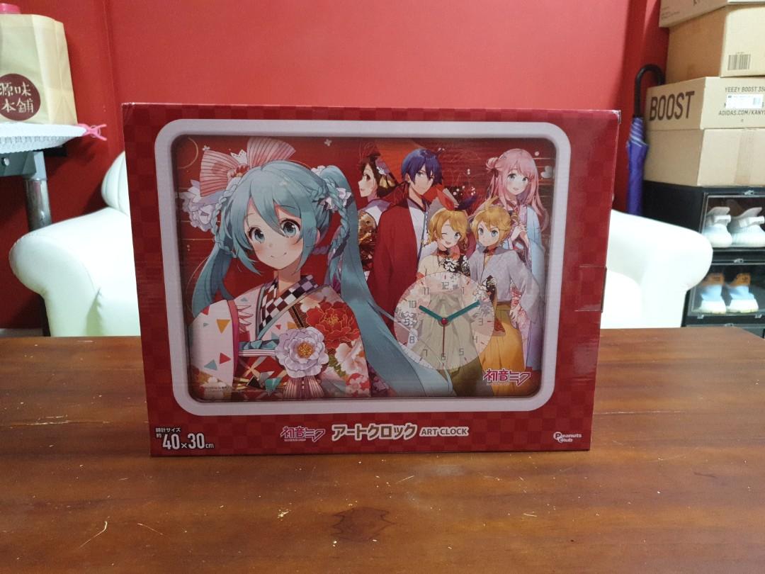 Brand New - Hatsune Miku Art Clock, Toys & Games, Others on Carousell