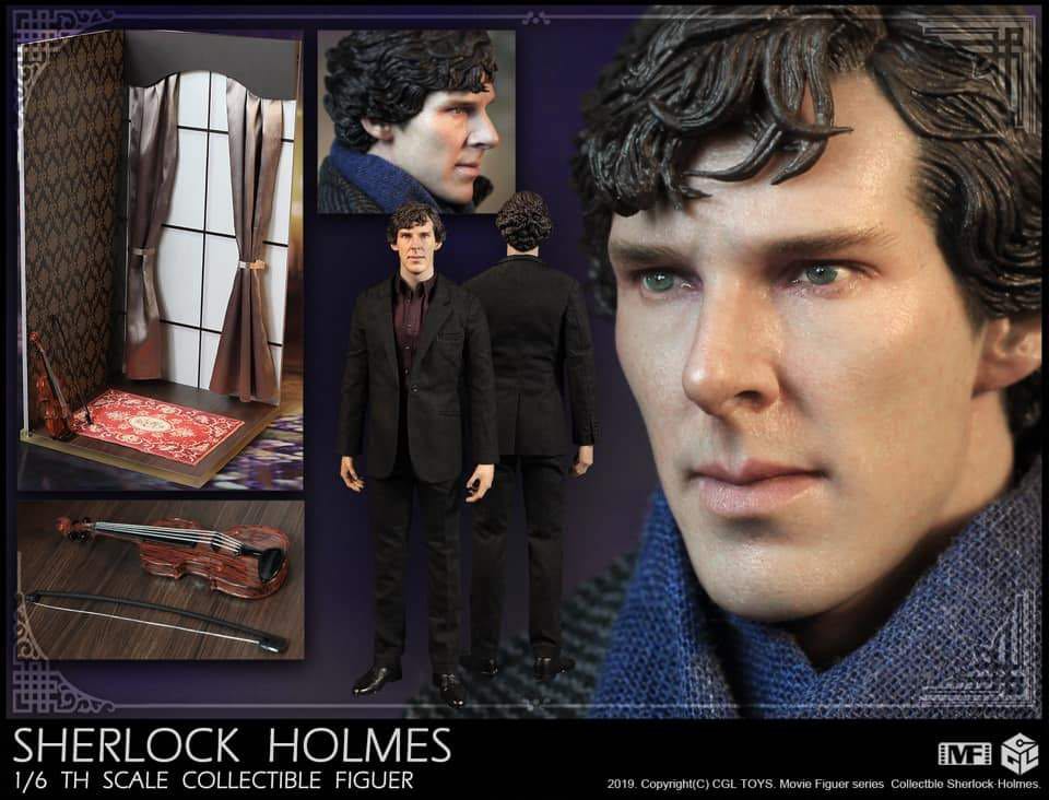 CGL Toys - MF16 Sherlock Holmes (Non Hot Toys), Hobbies & Toys, Toys ...