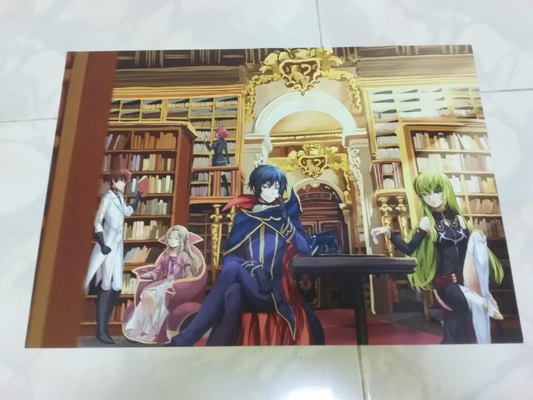 Code Geass Poster, Hobbies & Toys, Memorabilia & Collectibles, Fan ...