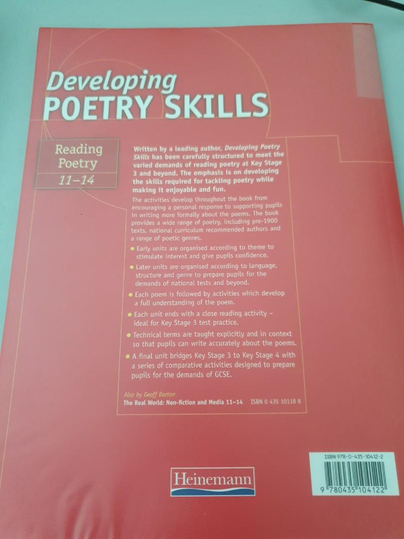 Developing Poetry Skills, Hobbies & Toys, Books & Magazines, Textbooks ...