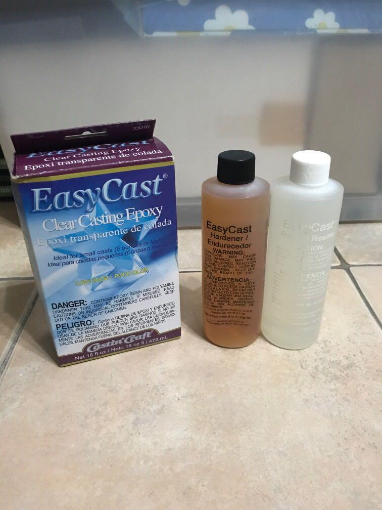 Easy Cast Clear Casting Epoxy, Hobbies & Toys, Stationery & Craft ...