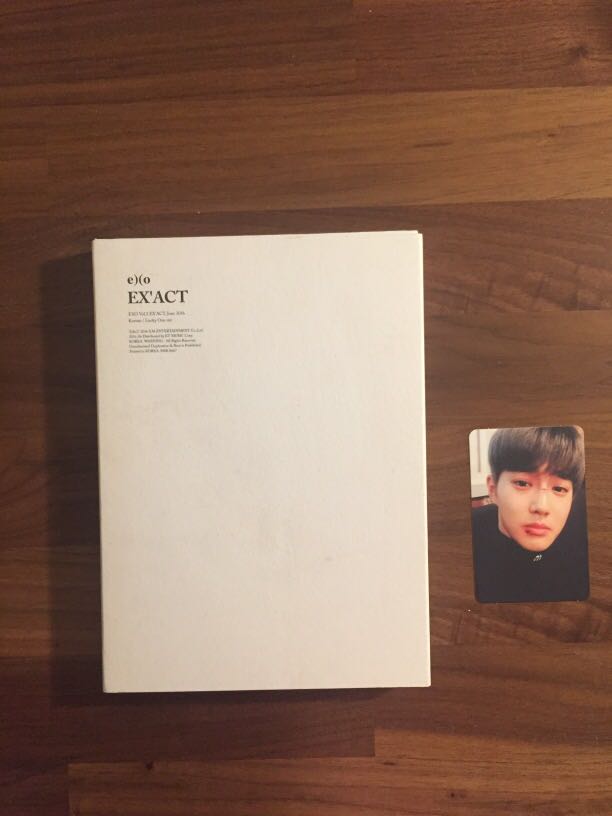 exo exact album, Hobbies & Toys, Memorabilia & Collectibles, K-Wave on ...