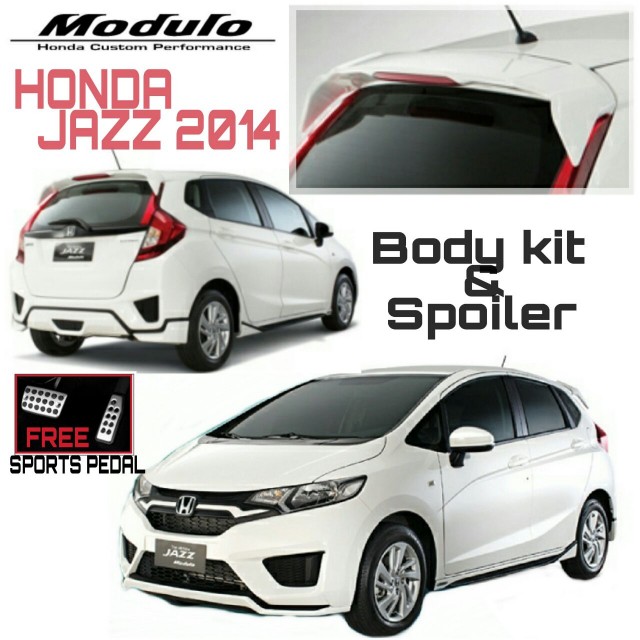 Honda Jazz 2014-2015 japan modulo kits, Cars, Cars for Sale on Carousell