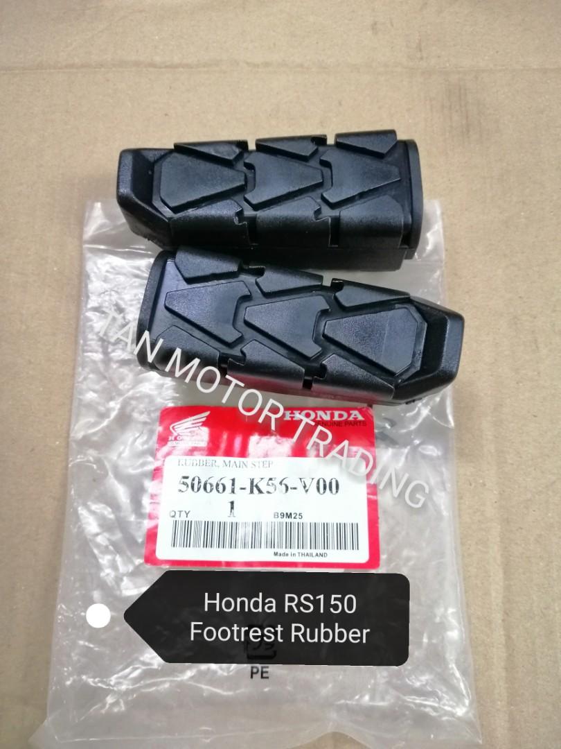 Honda RS150 Footrest Rubber, Auto Accessories on Carousell
