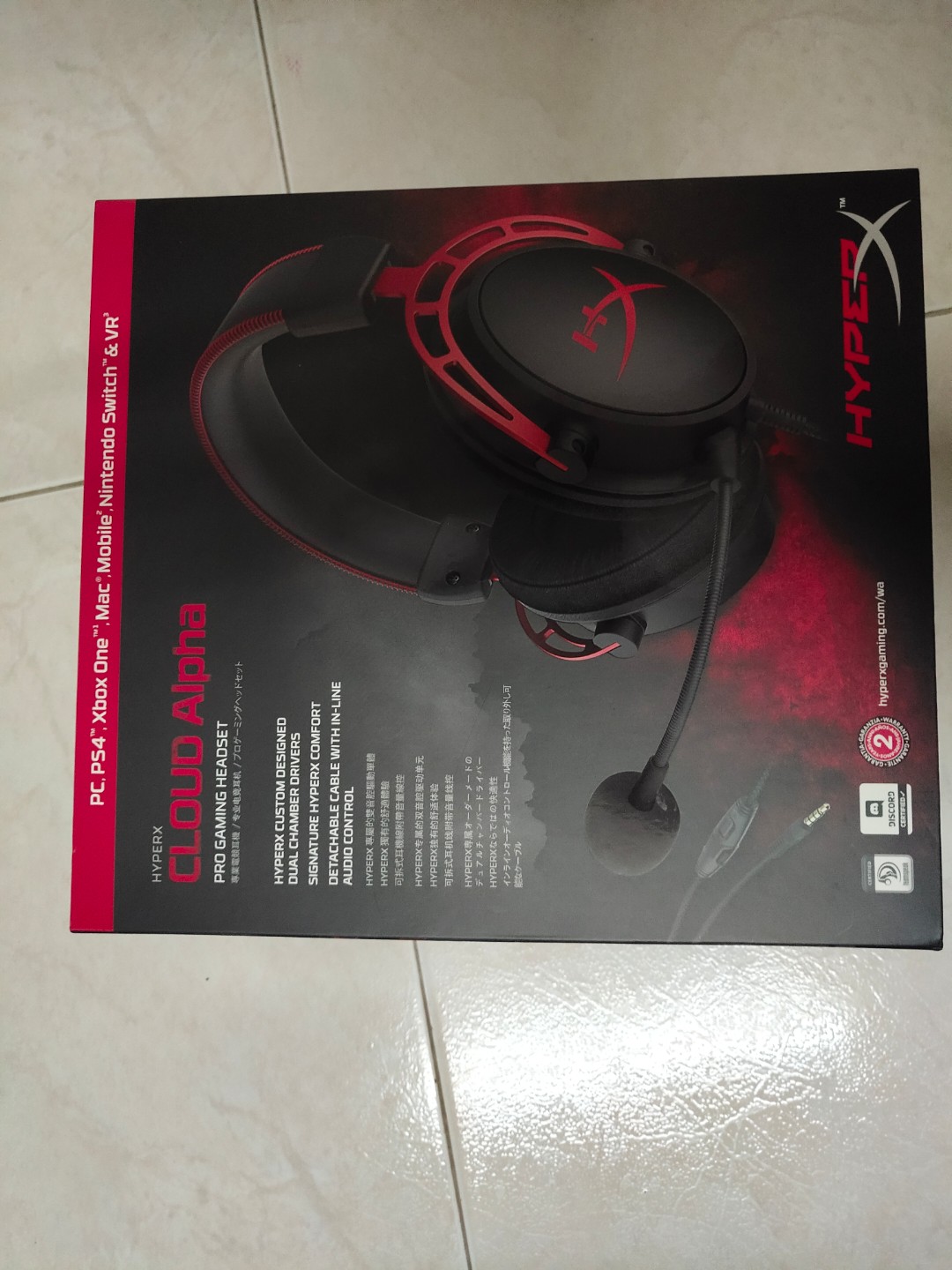Hyper X cloud alpha, Audio, Other Audio Equipment on Carousell