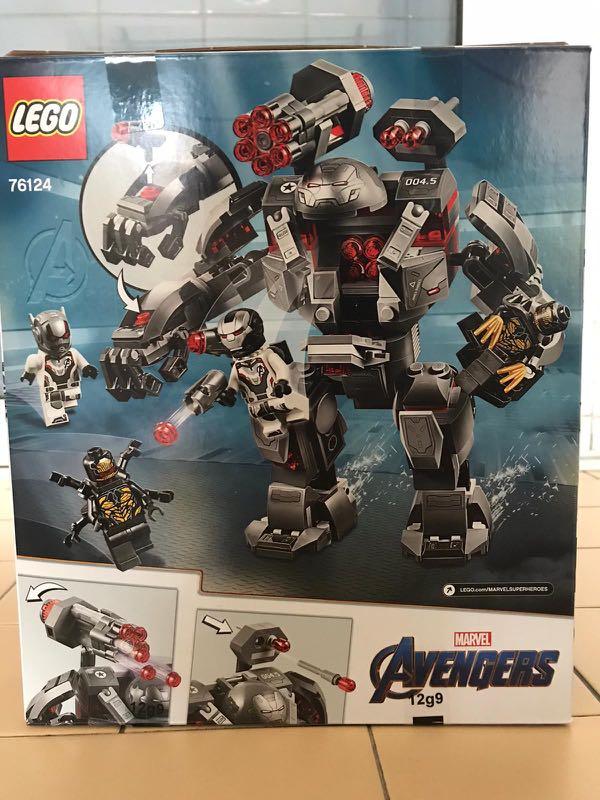 LEGO 76124 - Marvels heroes - AVENGERS war machine buster (new ...