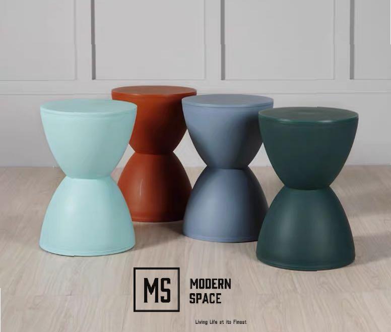 MAINY Modern Contemporary Stool / BSC82, Furniture & Home Living ...