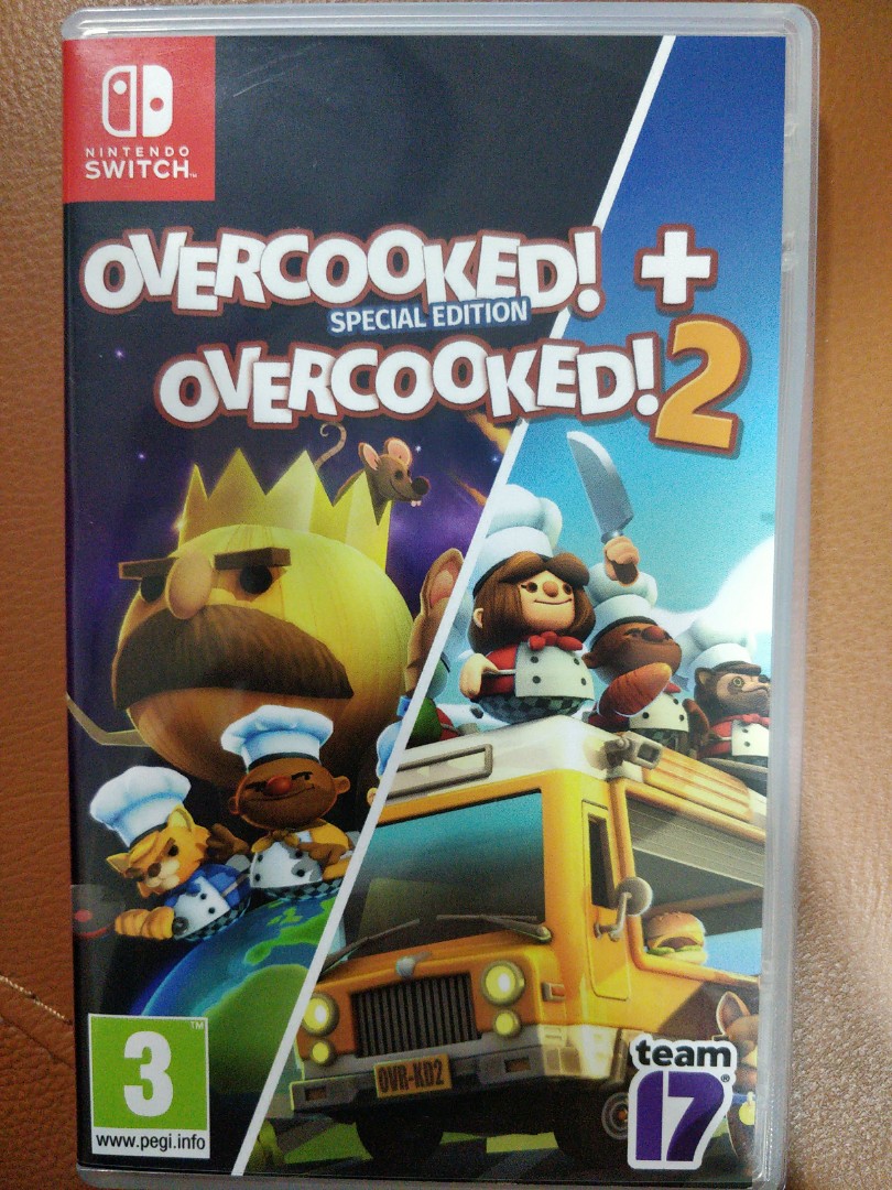 Overcooked + Overcooked 2 Nintendo Switch, Video Gaming, Video Games ...