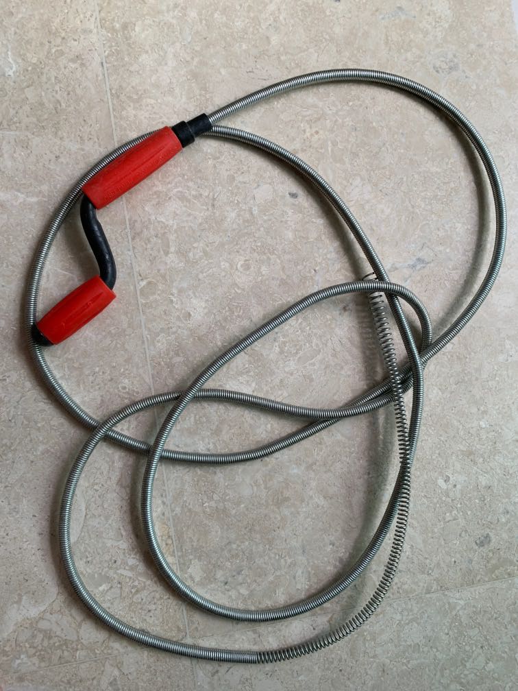 Pipe choke clearing rod, Everything Else on Carousell