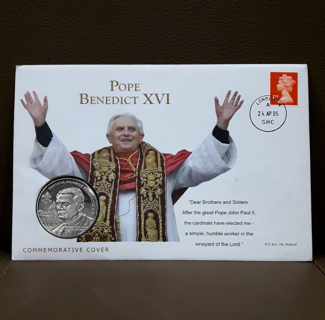 Rare Pope Commemorative Coin, Hobbies & Toys, Memorabilia ...