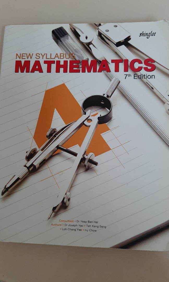 Sec 4 Math Textbook, Hobbies & Toys, Books & Magazines, Textbooks on ...