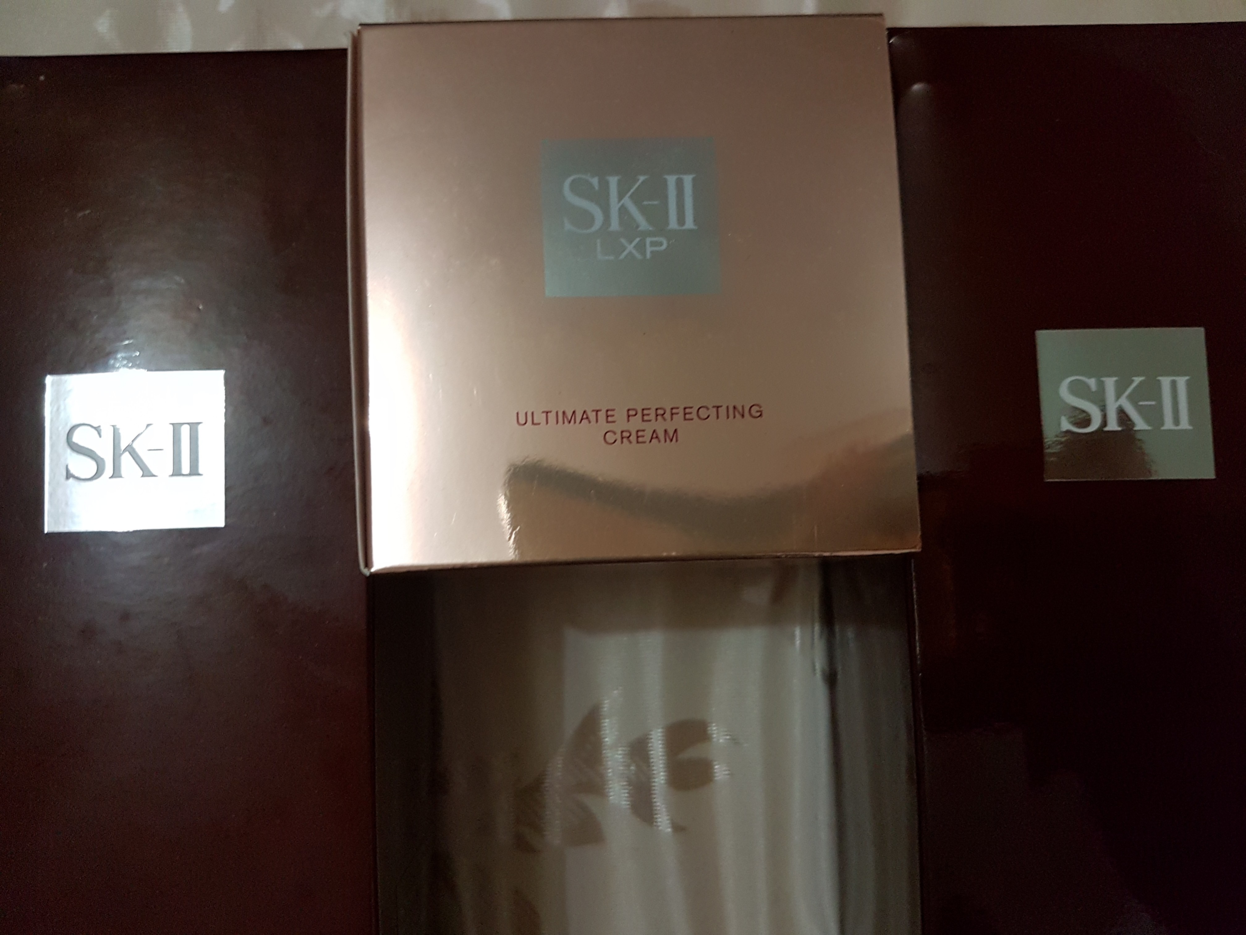 SK-II facial treatment essence 330ml and SK-II Lxp ultimate perfecting cream 50 g bundle, Beauty ...
