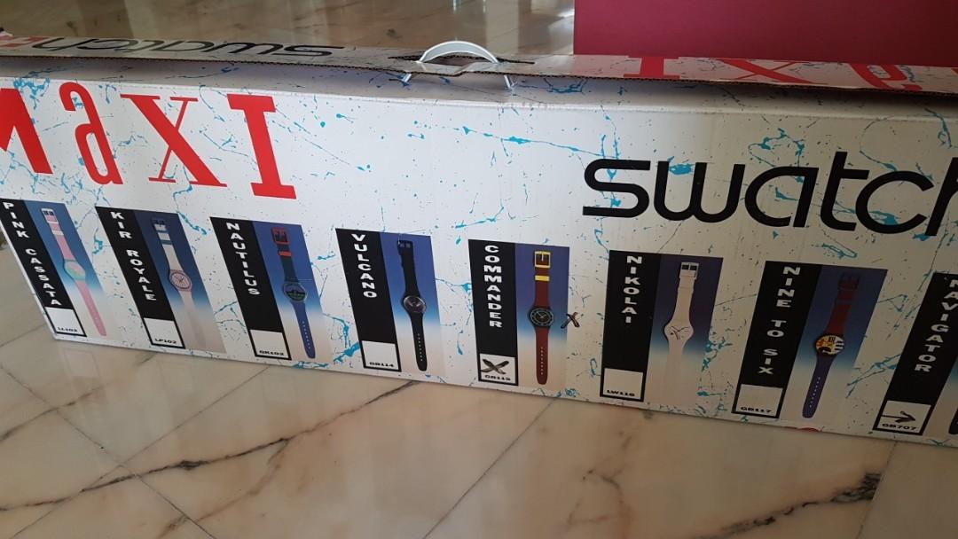 Swatch Maxi Clock MGK102 "Nautilus", Hobbies & Toys, Memorabilia ...