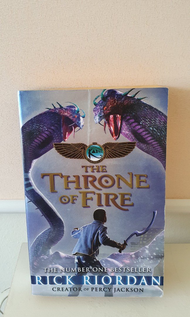 The Throne of Fire by Rick Riordan, Hobbies & Toys, Books & Magazines ...