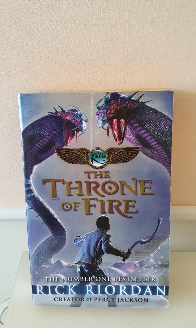 The Throne of Fire by Rick Riordan, Hobbies & Toys, Books & Magazines ...