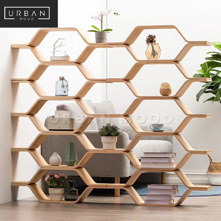 TOFFEE Honeycomb Modular Display Shelf, Furniture & Home Living ...