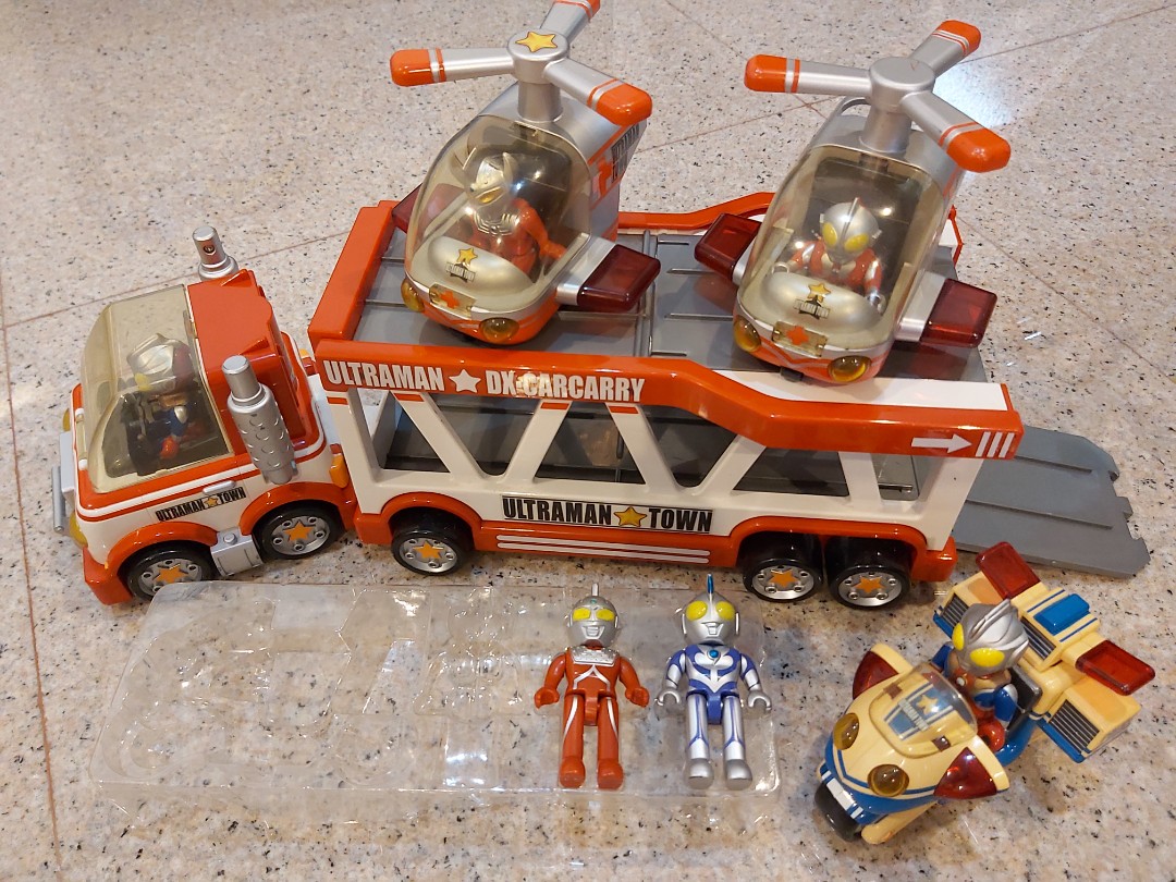 Ultraman Town vehicle collection, Hobbies & Toys, Toys & Games on Carousell