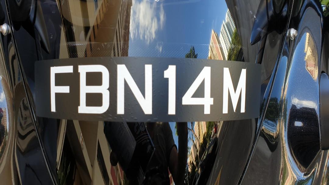 2 digit number plate for sale, Motorcycles, Motorcycle Accessories on ...