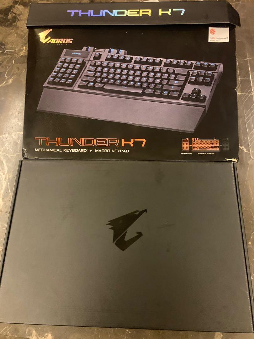 AORUS Thunder K7 Mechanical Gaming Keyboard , Computers & Tech, Parts ...