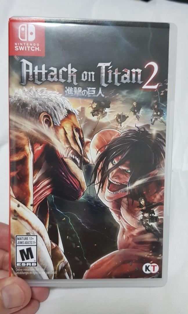 Attack on Titan 2 - Nintendo Switch, Video Gaming, Video Games ...