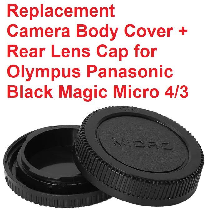 Brand new, Camera Body Cover + Rear Lens Cap Protection Dustproof ...