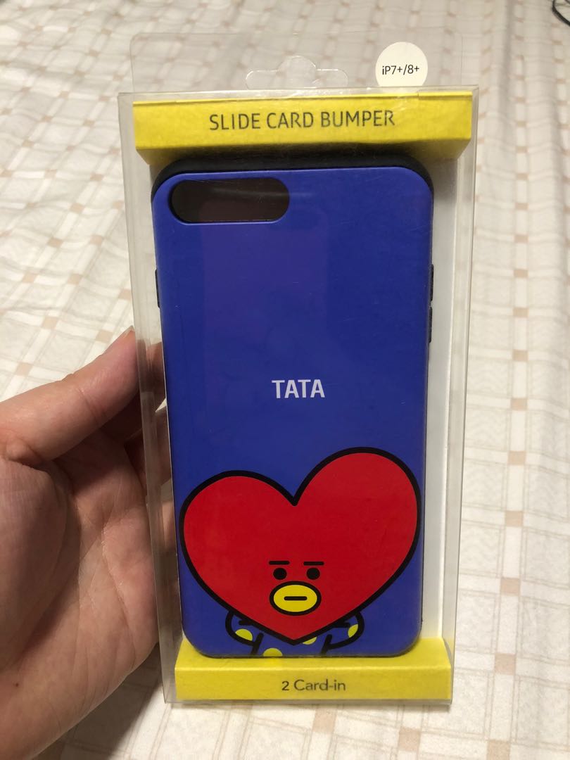 BT21 Tata Slide Bumper Casing, Mobile Phones & Gadgets, Mobile & Gadget ...