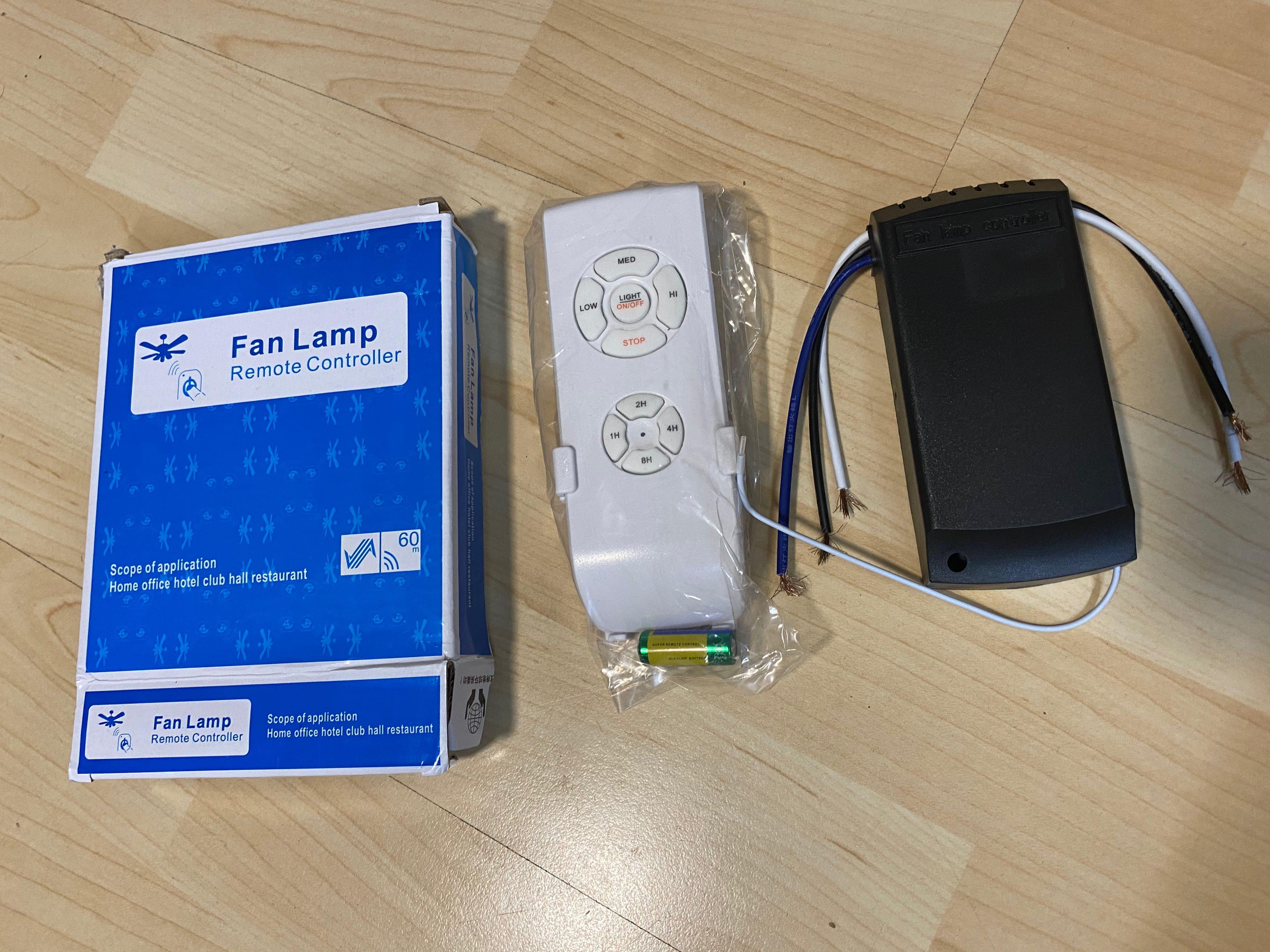 Ceiling Fan Lamp Remote Controller, Furniture & Home Living, Lighting ...
