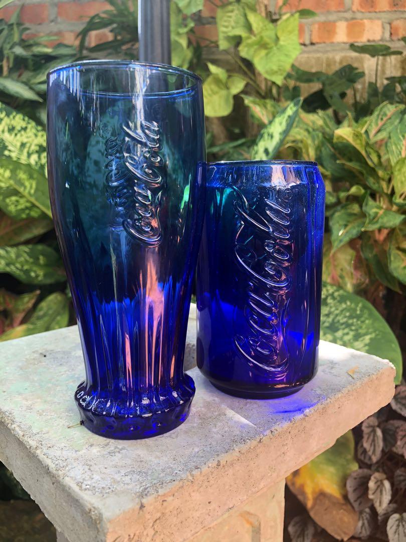 (Reduced) Coca Cola Cobalt Blue, Hobbies & Toys, Collectibles ...