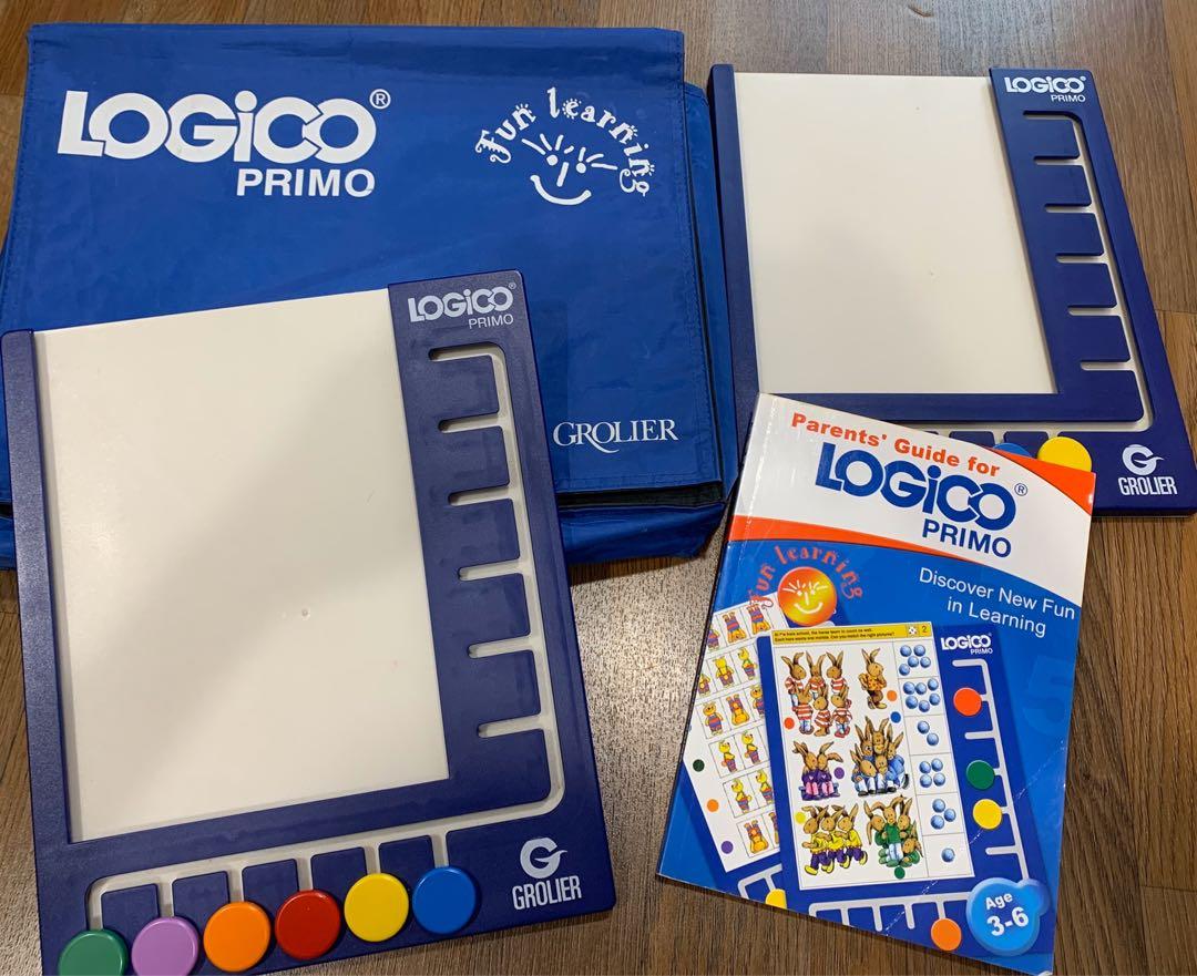 Educational board game (flash card) Logico Grolier, Hobbies & Toys ...