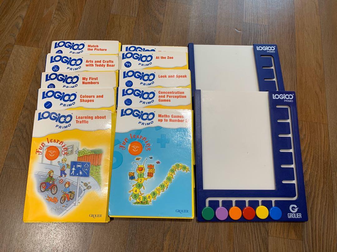 Educational board game (flash card) Logico Grolier, Hobbies & Toys ...